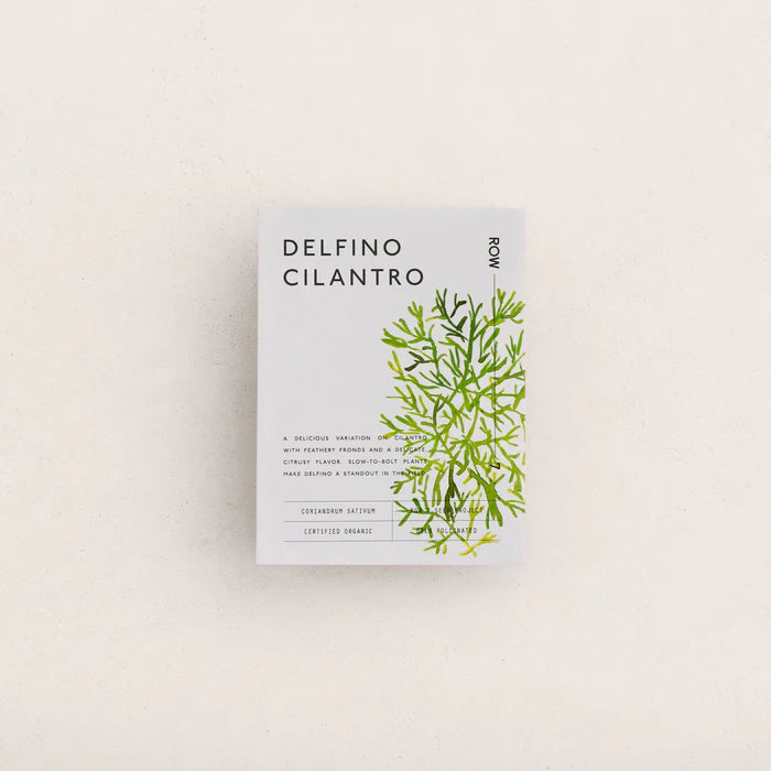 Delfino Cilantro Seeds – Christy Webber Farm & Garden